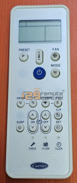 (Local SG Shop) WC-L06SE. Used Original Carrier AirCon Remote Control