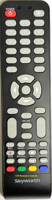 (Local Shop) Genuine New Original Skyworth TV Remote Control