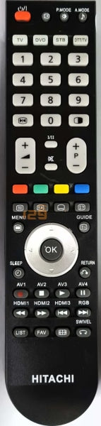 (Local Shop) New High Quality LCD Hitachi TV Remote Control